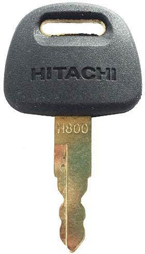 10 Ignition key For ZAX EX60 EX70 EX120 EX200 Hitachi H800 Excavator | eBay
