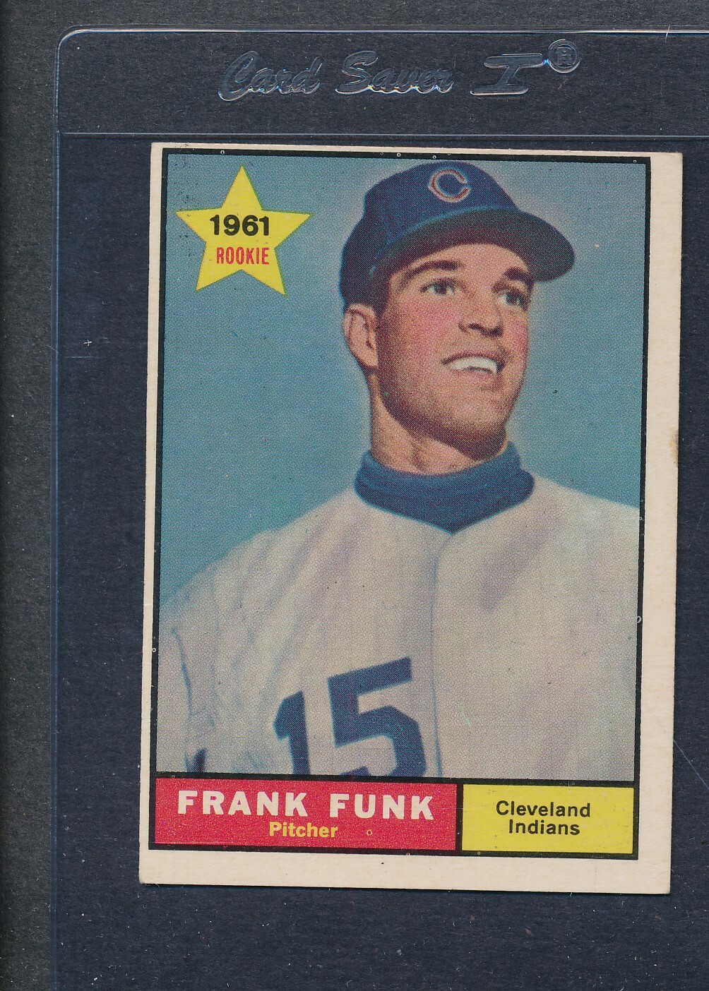 1961 Topps #362 Frank Funk Indians EX *7894 | eBay