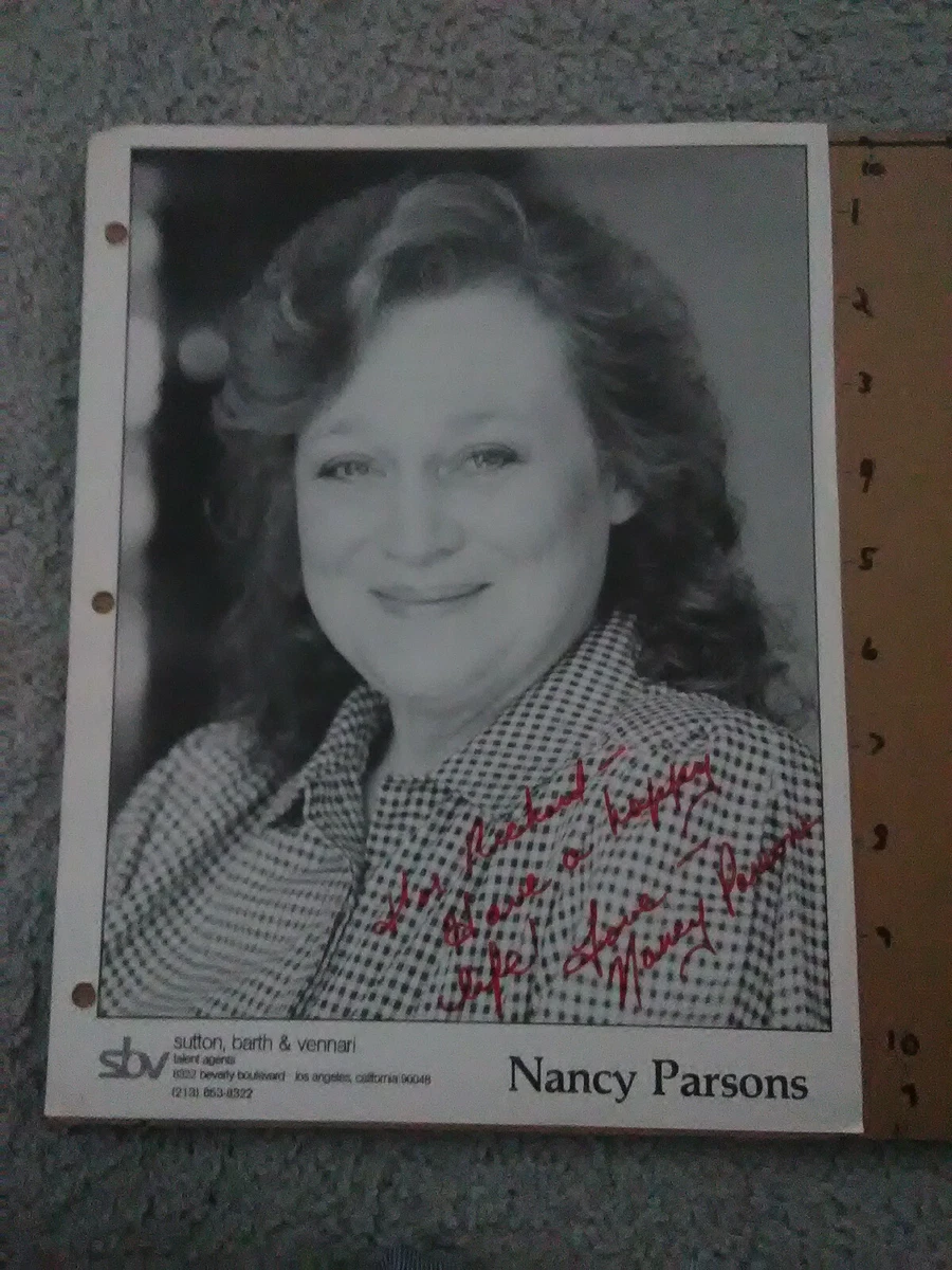 Nancy Parsons Actress