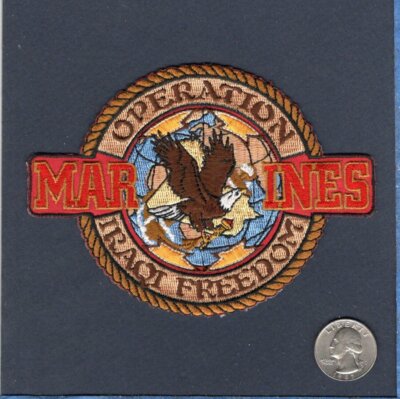 USMC OIF Operation Iraqi Freedom Marine Corps Veteran Squadron Company ...
