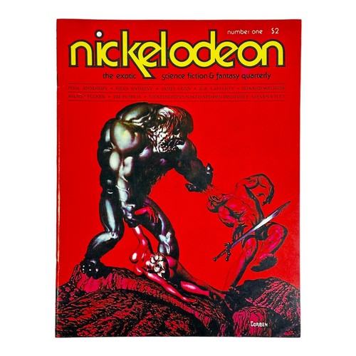 NICKELODEON #1 Exotic Sci-Fi Fantasy Quarterly Fanzine Utley Naked Neo-Pro 1975 | eBay