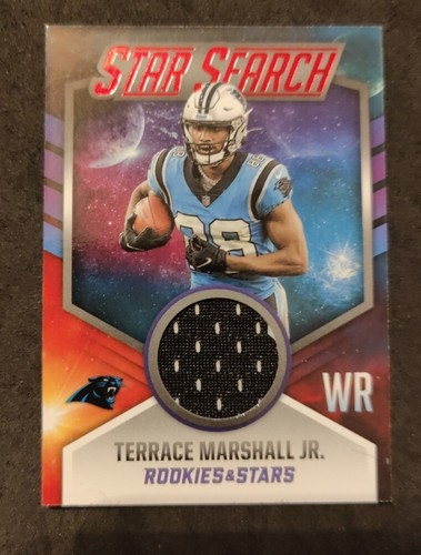 2021 Rookies & Stars Terrace Marshall Jr Patch Star Search SS-TMJ ...