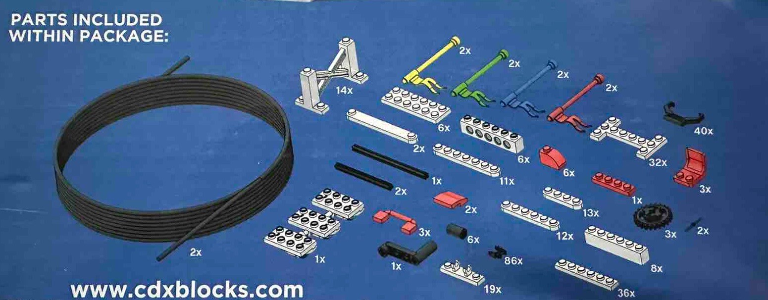 Rollercoaster CDX Blocks Little Dipper Theme Park Toy New Unopened ...