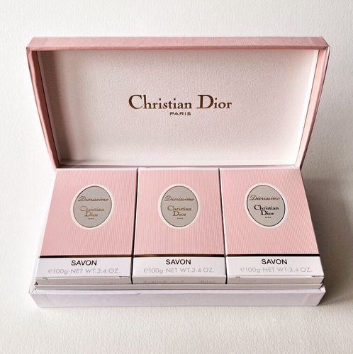 Christian DIOR Diorissimo Savons / Soaps Trio Box Set (100 g X 3 ...