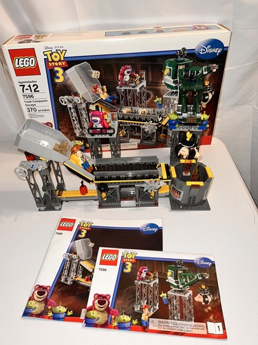 Lego Toy Story Trash Compactor Escape #7596 With Instructions & Box | eBay
