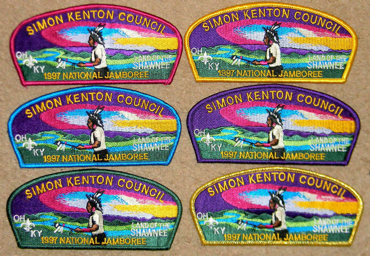 Simon Kenton Council 1997 JSP Set - 6 JSPs | eBay