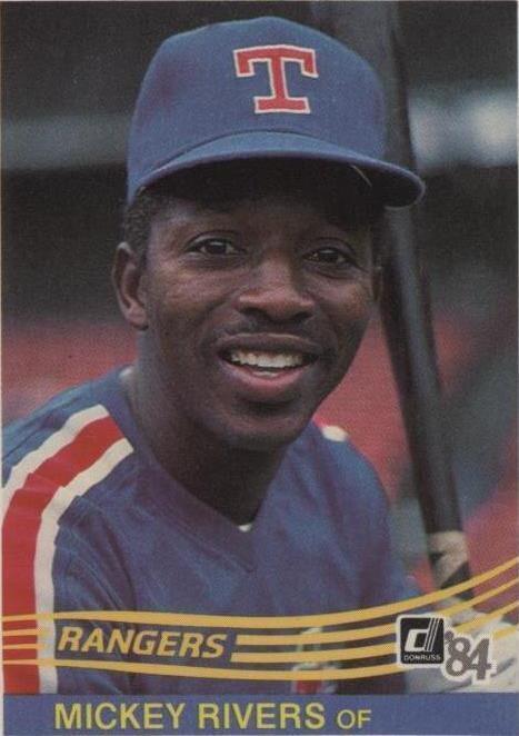 1984 Donruss - Mickey Rivers #465 for sale online | eBay