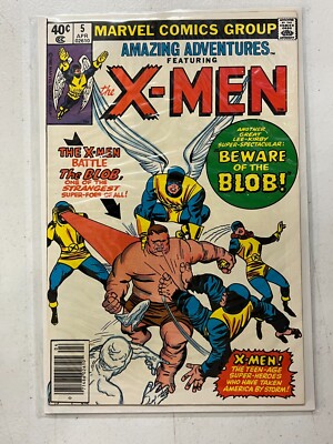 AMAZING ADVENTURES #5 NEWSTAND (1980) FEATURING THE X-MEN | Combined ...