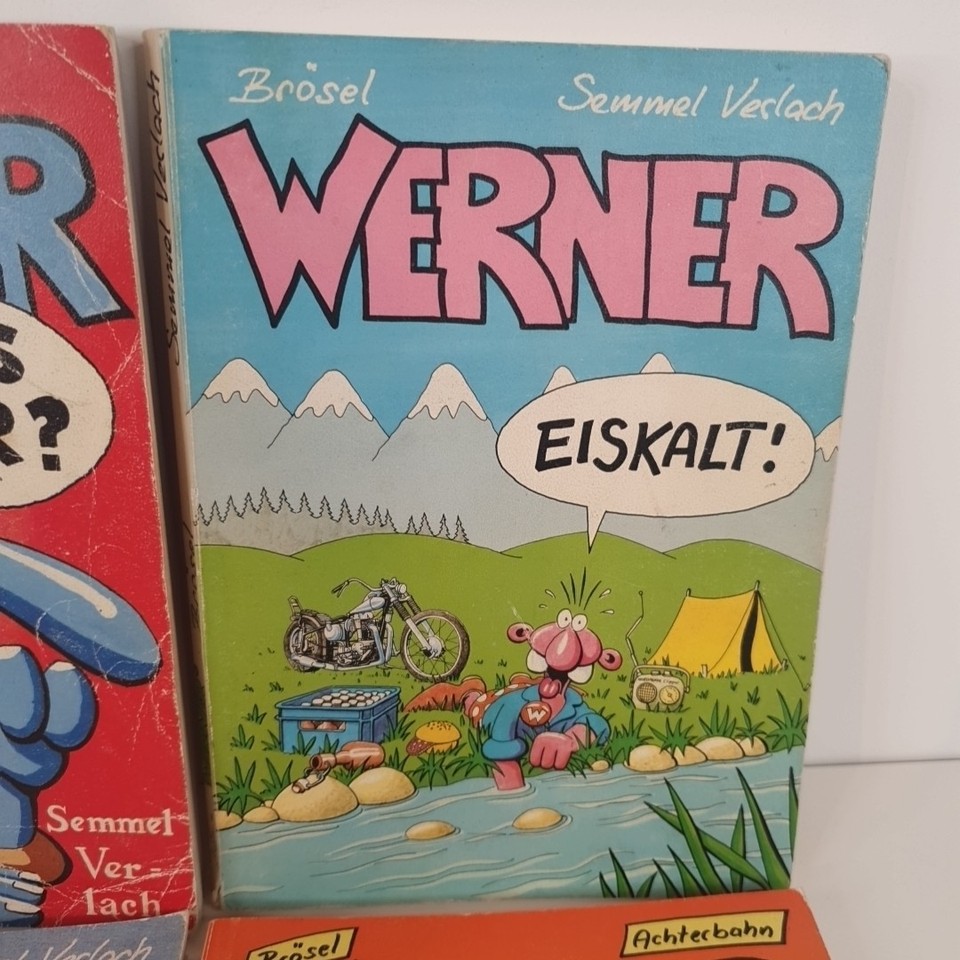 4x Werner Comic Konvolut Brösel Kult Comics | eBay.de