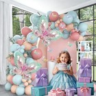 Butterfly Balloon Arch Kit Fairy First Birthday Decorations, 2Pcs Large ...