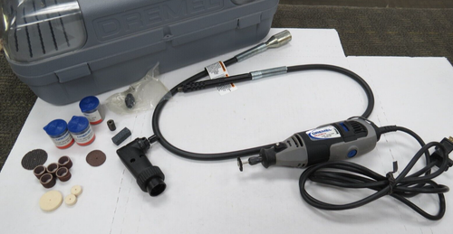 DREMEL 395 MULTIPRO ROTARY TOOL VARIABLE SPEED WITH ACCESSORIES & CASE ...