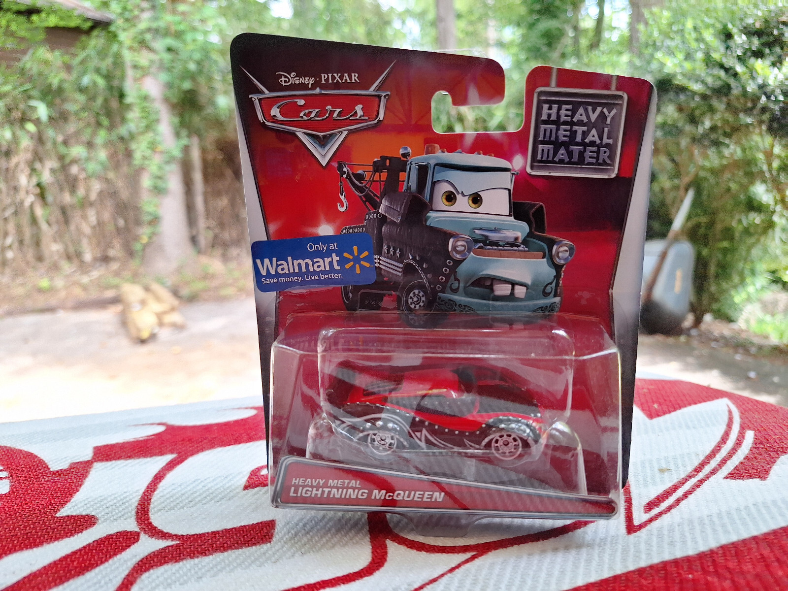 Disney / Pixar Cars ( Heavy Metal Lightning McQueen ) Heavy Metal Mater ...