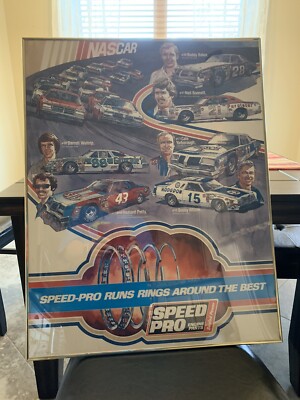 Vintage NASCAR Poster | eBay