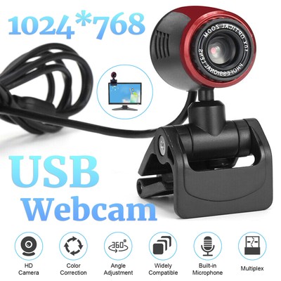 HD Webcam Computer Web Camera USB For PC Laptop Desktop w/Built-in ...