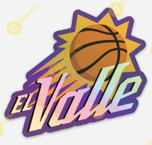 El Valle Phoenix Suns Holographic STICKER - NBA Arizona | eBay UK