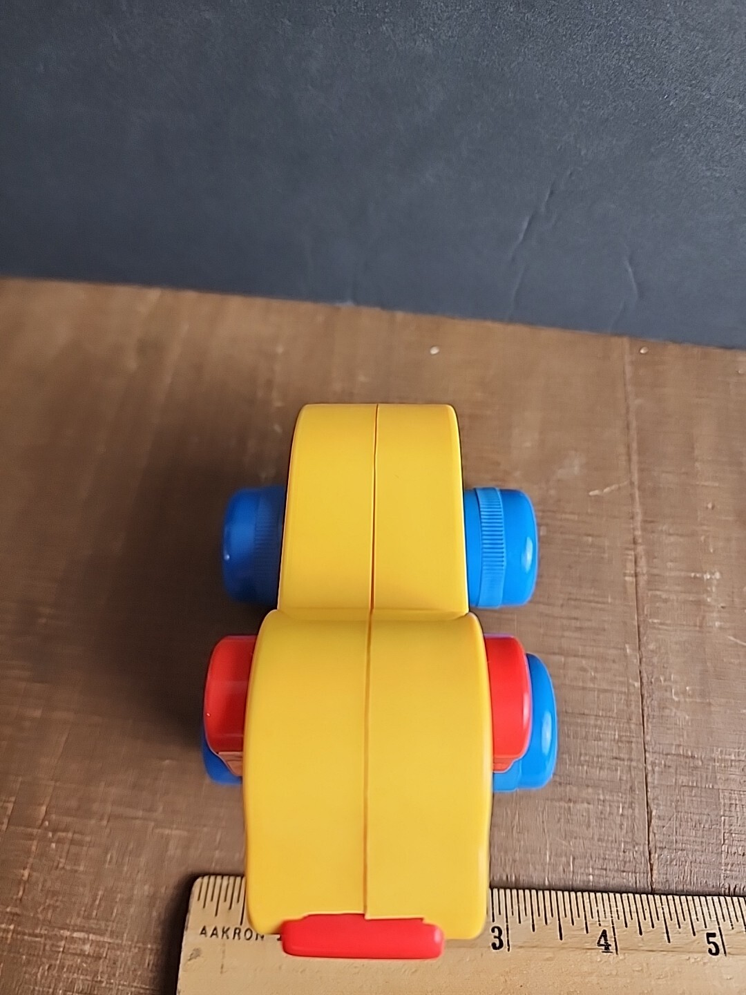 Vintage 1984 Child Guidance Wee Wheels Playskool Baby Rattle Toys Train ...