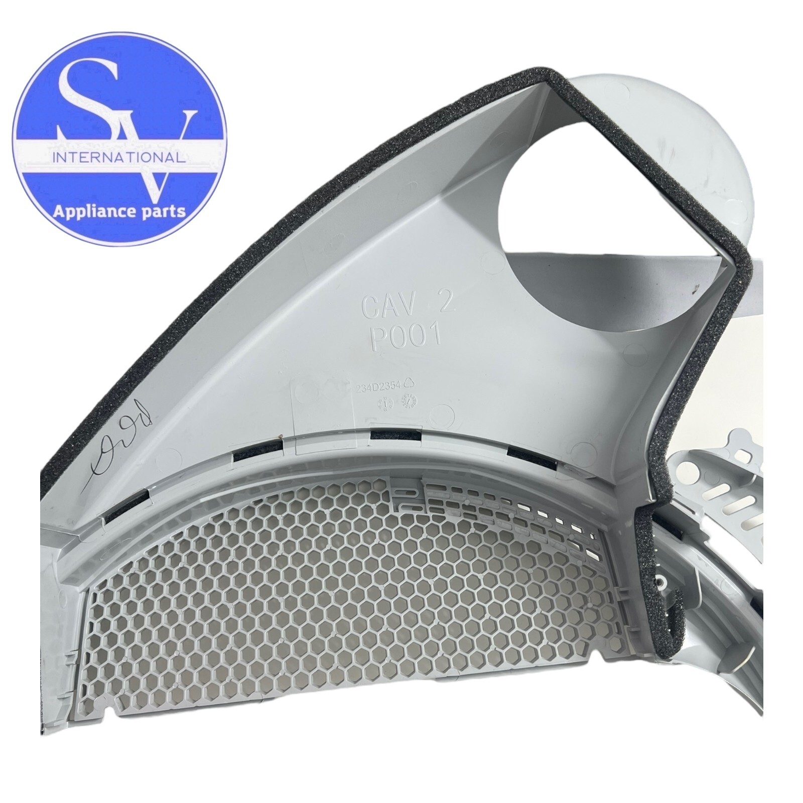 GE Dryer Lint Screen Housing and Drum Bearing WE03X25275 WE03X25314 ...