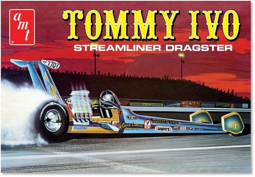 AMT Tommy Ivo Streamliner Dragster 1:25 Scale Model Kit 849398047682 | eBay