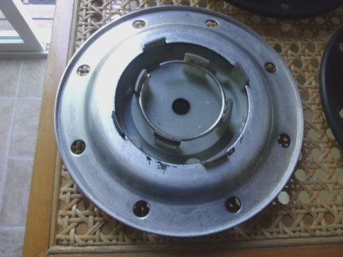 x4 PROLINE 950 5-7/8" Black WHEEL CENTER CAPS C-603-1 C-603-2 or CAP960 ...