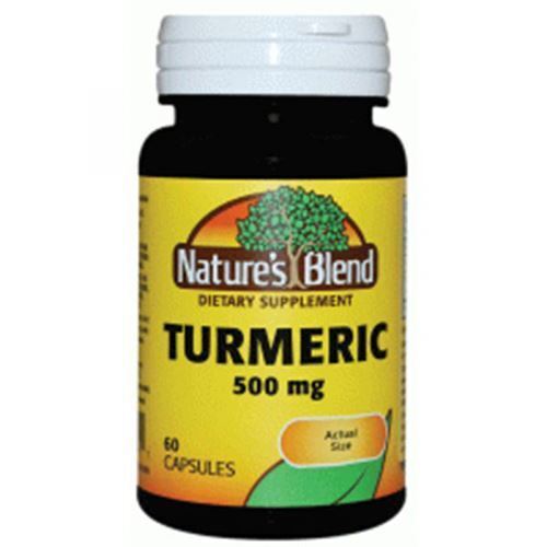 Turmeric With Black Pepper 500 Mg 60 Caps By Nature's Blend | eBay
