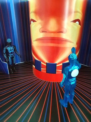 TRON MCP Master Control Program custom playset for Tomy figures free ...