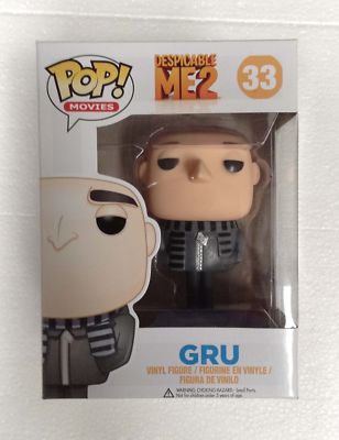 Despicable Me 2 Gru Pop! Vinyl Figure #33 NEW Funko Vaulted | eBay