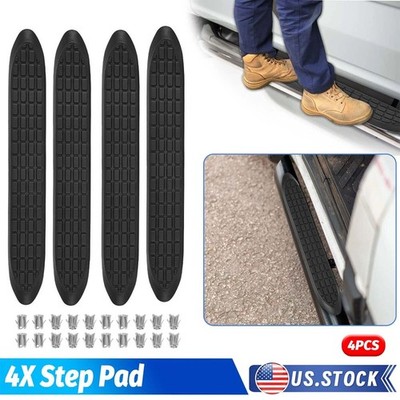 Replacement Step Pad for 3" Round Nerf Bars - Set of 4 Durable Non-Slip ...