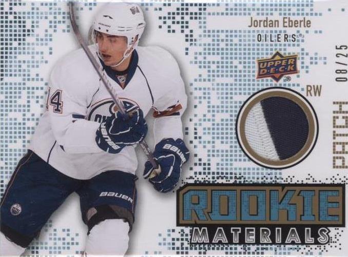 2010-11 Upper Deck - Rookie Materials Jordan Eberle #RM-JE Patch /25 ...