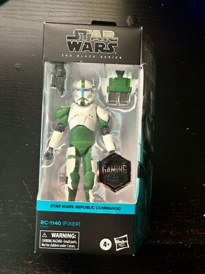 Star Wars 6" Black Series Gaming Greats RC-1140 FIXER REPUBLIC COMMANDO ...
