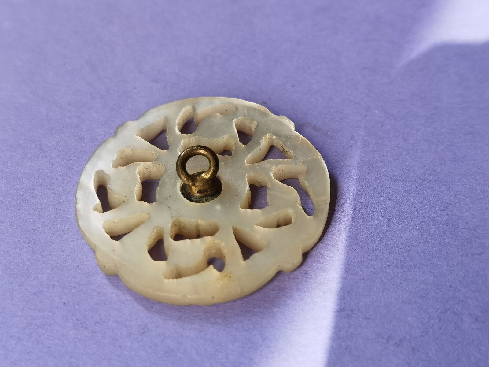 4 Antique Hand Carved Mother Of Pearl Buttons | eBay
