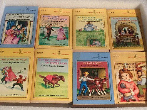 Little House Books Early Set of 8 Harper 1971 vintage . global ship | eBay