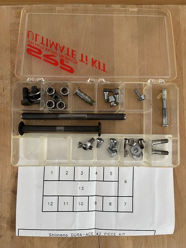SRP Titanium Bolt Kit for Shimano Dura Ace STI | eBay