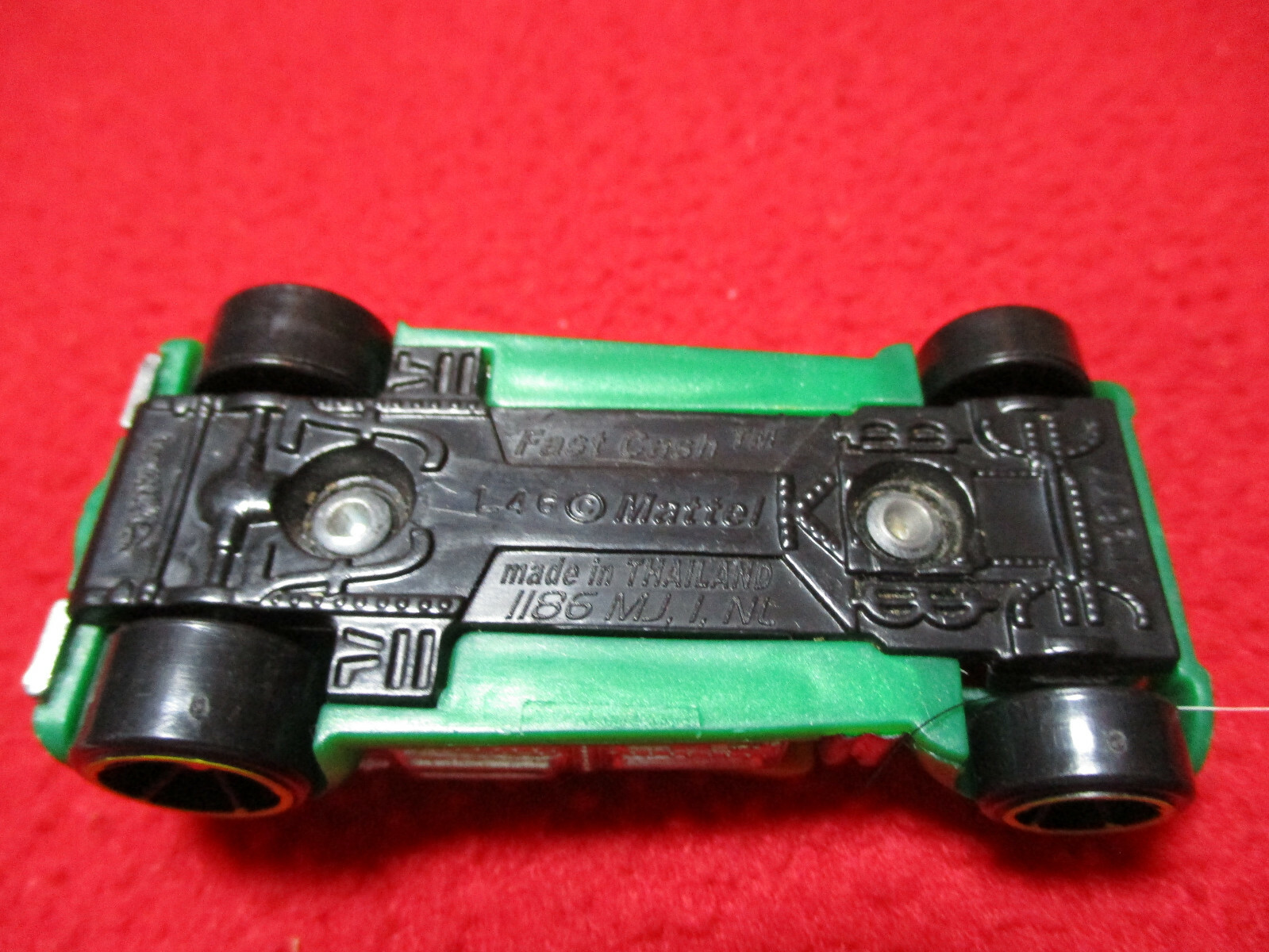 2011 Hot Wheels Fast Cash Green W/Printed Top Die Cast 1/64 Scale Loose ...