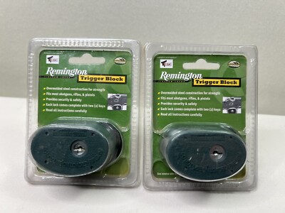2 Remington Trigger Block Gun Safety Trigger Locks #18491 | eBay