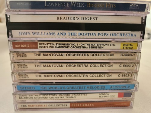 Lot of 10 CD's Orchestra Big Band Oldies and More | eBay