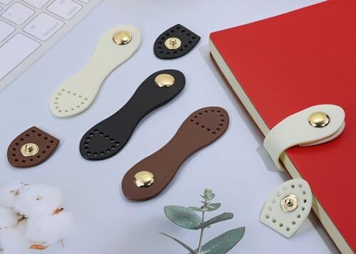 6 Sets Snap Buttons Bag Strap Sew On Snaps Buckles Fasteners Closure ...