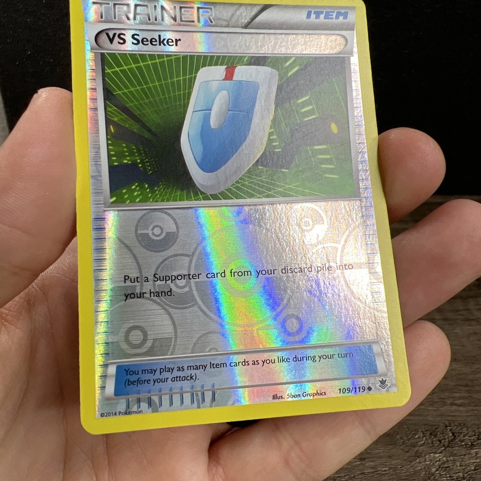 VS Seeker 109/119 Reverse Holo Phantom Forces Pokemon Card Trainer | eBay