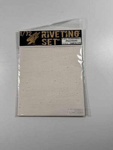 HGW 721013 1:72 Republic P-47D Thunderbolt 'Razorback' Riveting Set | eBay