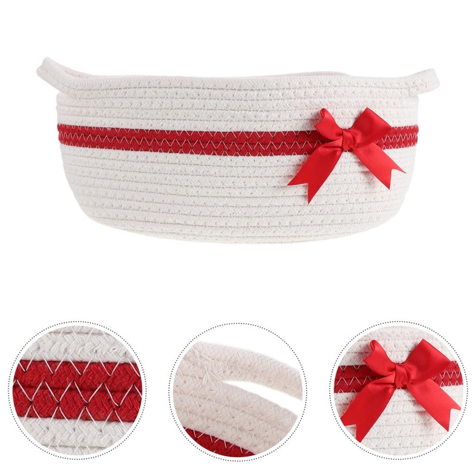 Decorative Storage Basket Cute Baskets for Organizing Girlfriend | eBay ...