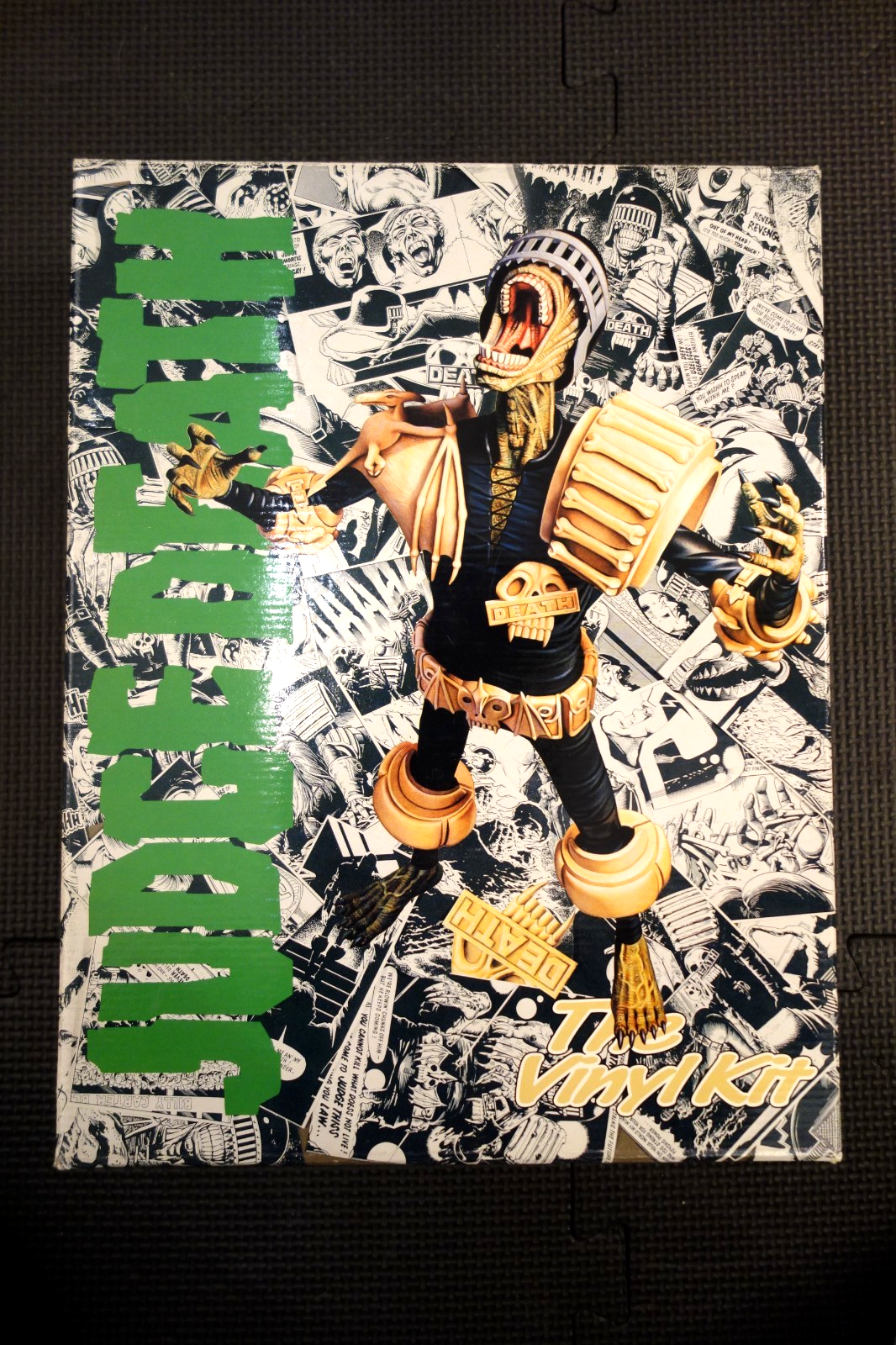 Judge Death (Halcyon, 1993) Brian Bolland 2000AD Vinyl Model Kit Sci-Fi ...