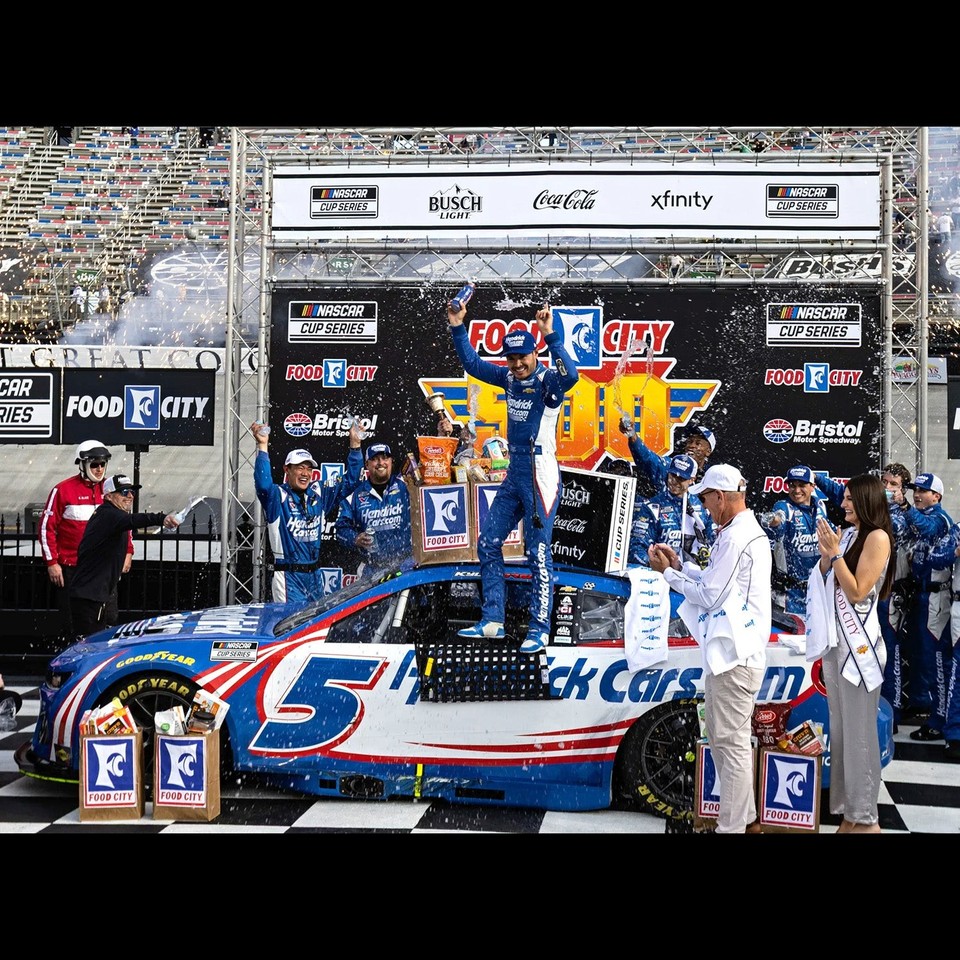 Kyle Larson ELITE Bristol Race Win 1:24 2025 Diecast Car | eBay