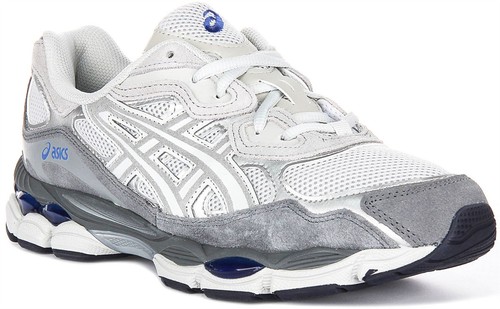 Asics Gel Nyc Influence Advance Cushioned Mesh Unisex Trainers In Grey ...