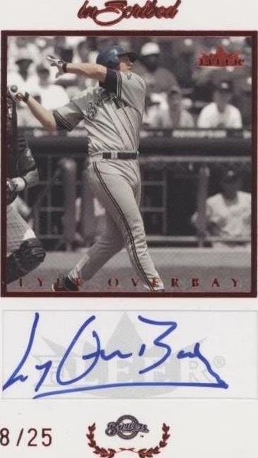 2004 Fleer inScribed - Autographs Lyle Overbay #LO Red /25 (AU) for ...
