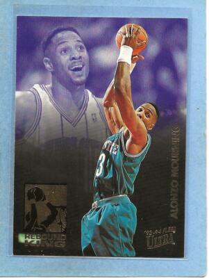 ALONZO MOURNING - 1993-94 Fleer Ultra "Rebound King" - #5/10 - Hornets - MINT | eBay