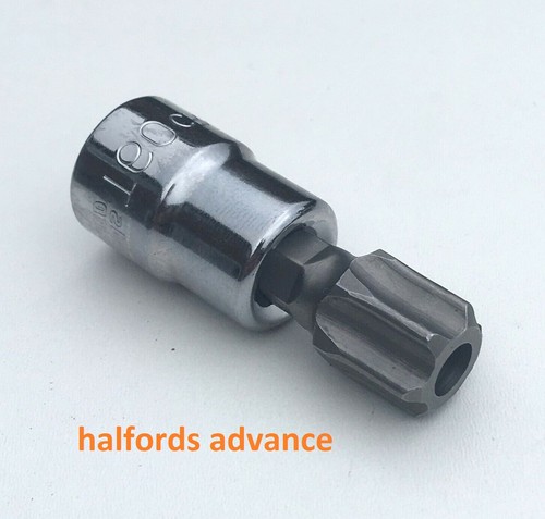 Halfords 3/8" Torx bit, 1/4" Bit sockets, Star Tip Advance T8 - T60 ...