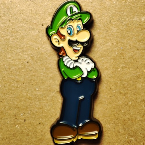 Super Mario Series 1 Luigi Official Nintendo Enamel Lapel Pin Brooch | eBay