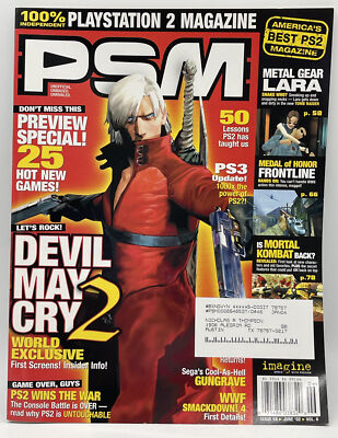 PSM Magazine June 2002 Issue 59 Vol. 6 Devil May Cry 2 | eBay