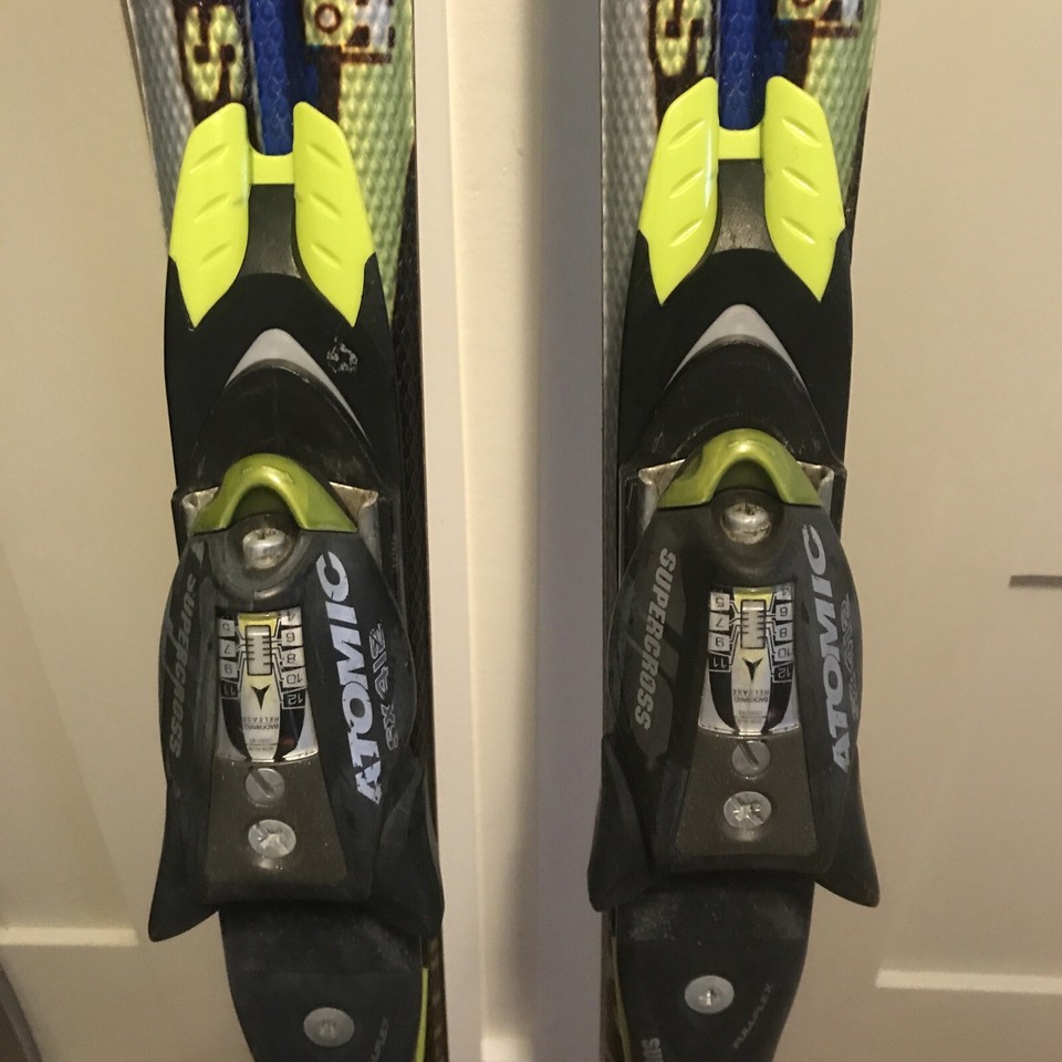 Atomic Supercross SX9 Downhill Racing Skis With Atomic CR:412 Bindings ...