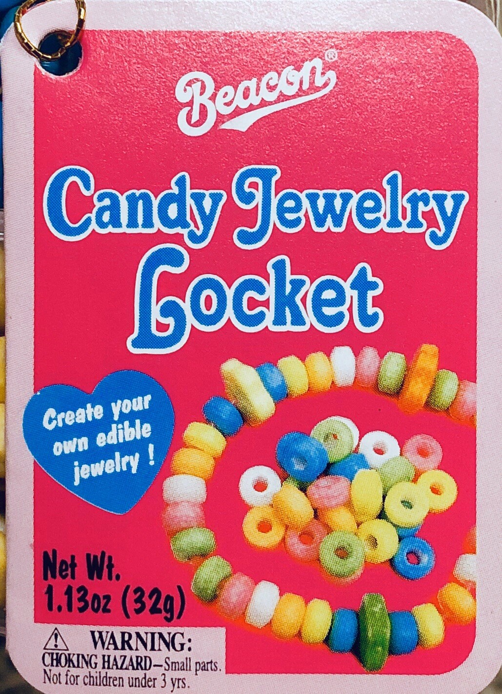Vintage 1999 Beacon CANDY NECKLACE JEWELRY Kit Container bubble gum | eBay