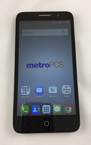 Alcatel 5065N Tru MetroPCS Smartphone Fingerprint Sensor GOOD ...